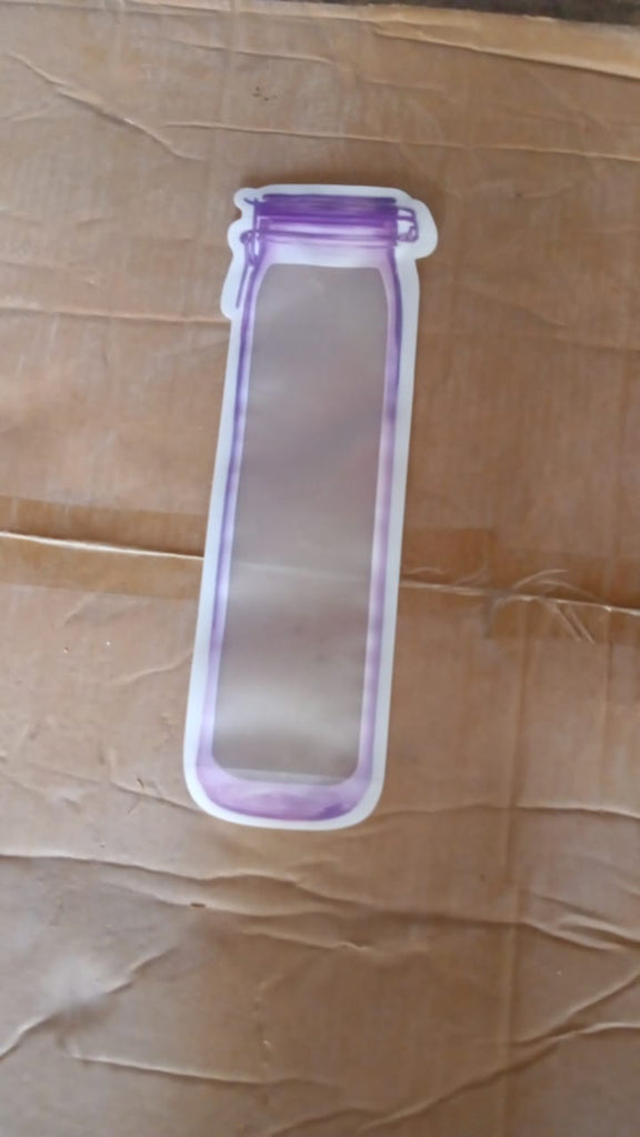 Reusable Food Storage Bag Bottles Shape (500 ML) | – dreepkart.com